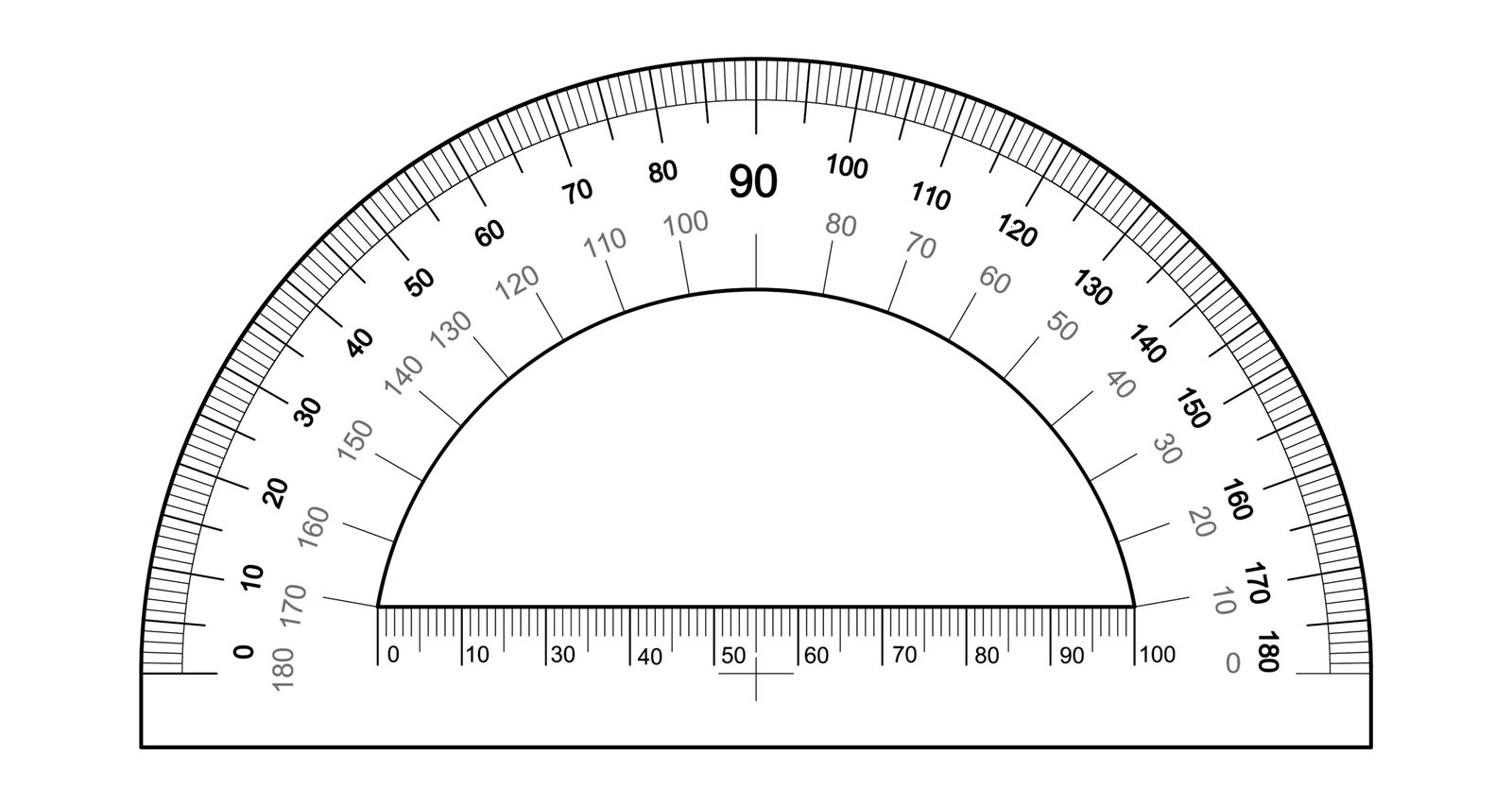 Measuring Angles Using a Protractor – Draw and verify various angles ...